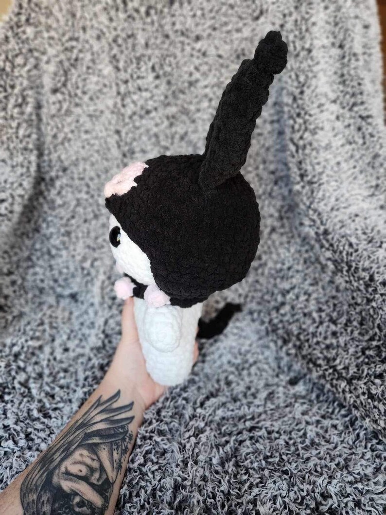 Crochet Pattern Amigurumi Emo Japanese Bunny Digital Crochet - Etsy UK