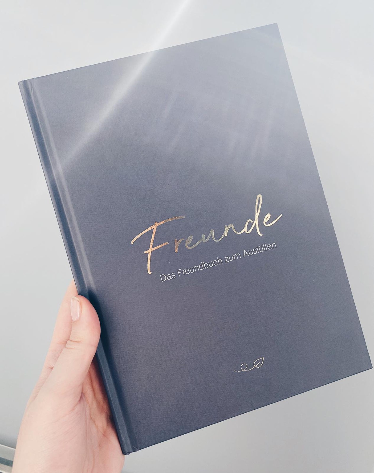 LEAF & GOLD® Freundebuch zum Ausfüllen I Freundebuch für - Etsy
