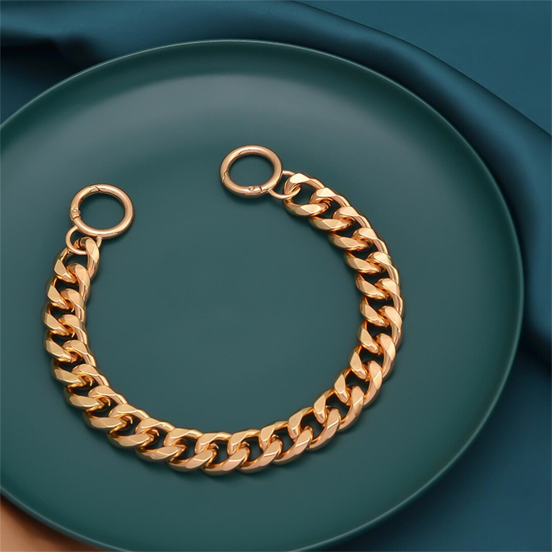 19mm Wide High Quality Purse Chain, Metal Shoulder Crossbody Bag Strap ...