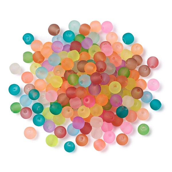 Frosted Beads - Etsy