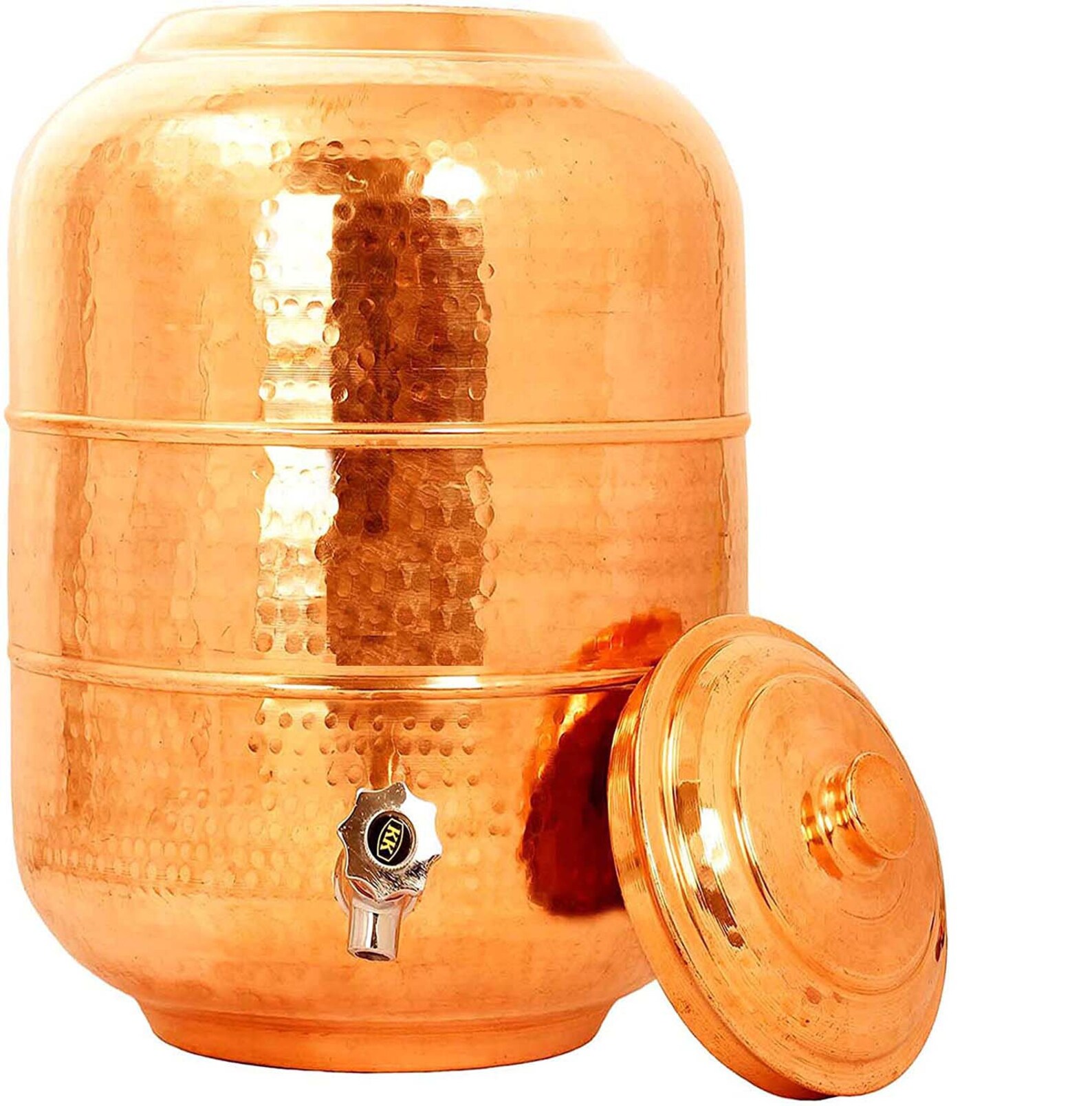 Copper Portal Two Tone Hammered Matt Mix Pure Copper Water | Etsy