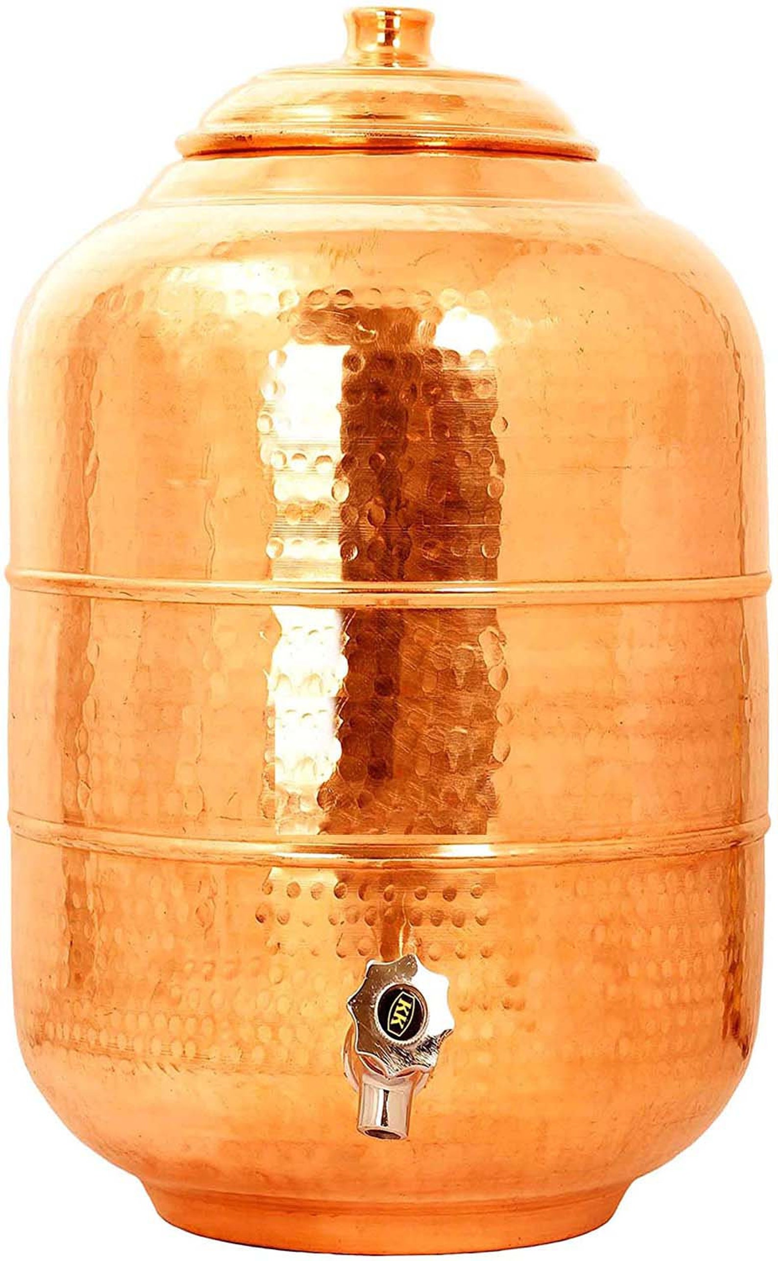 Copper Portal Two Tone Hammered Matt Mix Pure Copper Water | Etsy