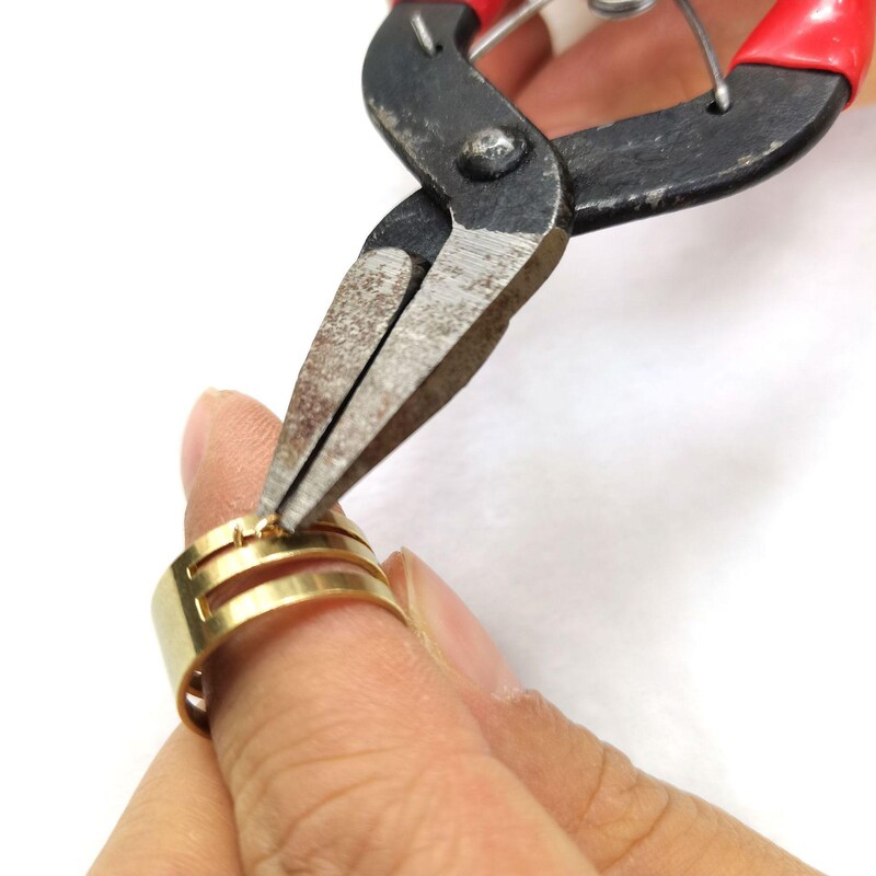 Wide Jump Ring - Etsy