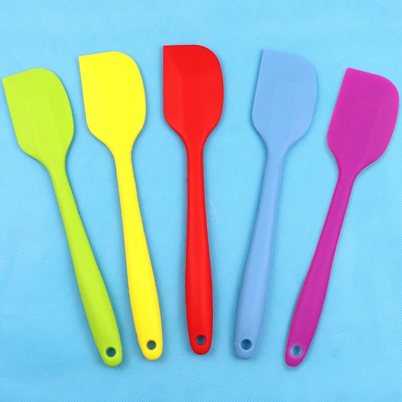 Food Grade Silicone Big Cream Scraper Butter Spatula Smooth Bread Cake ...