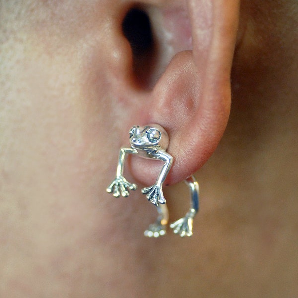 Two Part Earring - Etsy