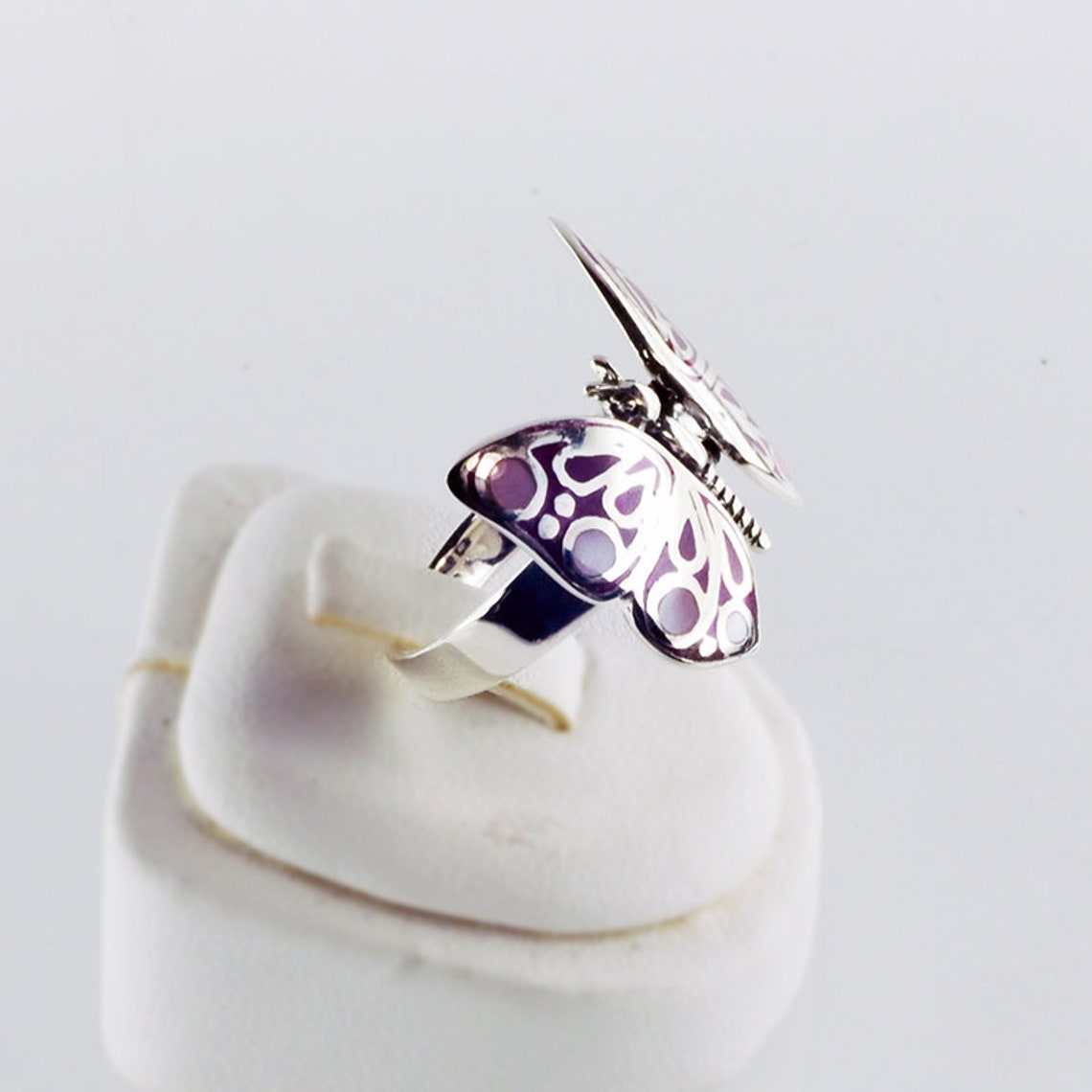 Movable Wings Butterfly Rings for Women 925 Sterling Silver - Etsy