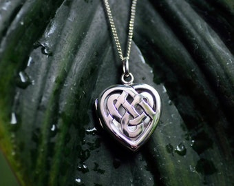 Celtic Knot Locket - Etsy