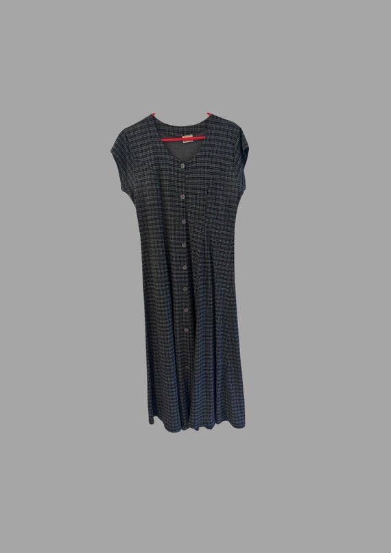 Vintage Old New Look Blue Label 2001 Y2K Maxi Dress S… - Gem