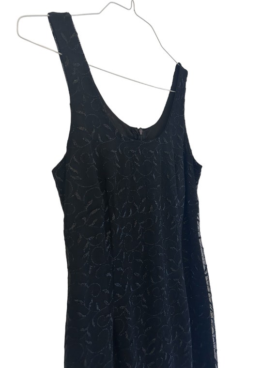 Vintage Old New Look Blue Label 90s 1994 Mesh Overlay… - Gem