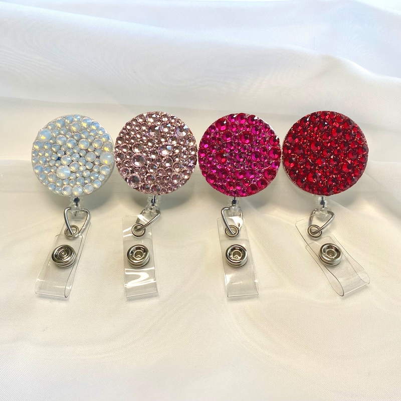 Bling Badge Holder - Etsy
