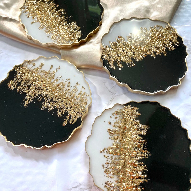 Resin Coasters - Etsy
