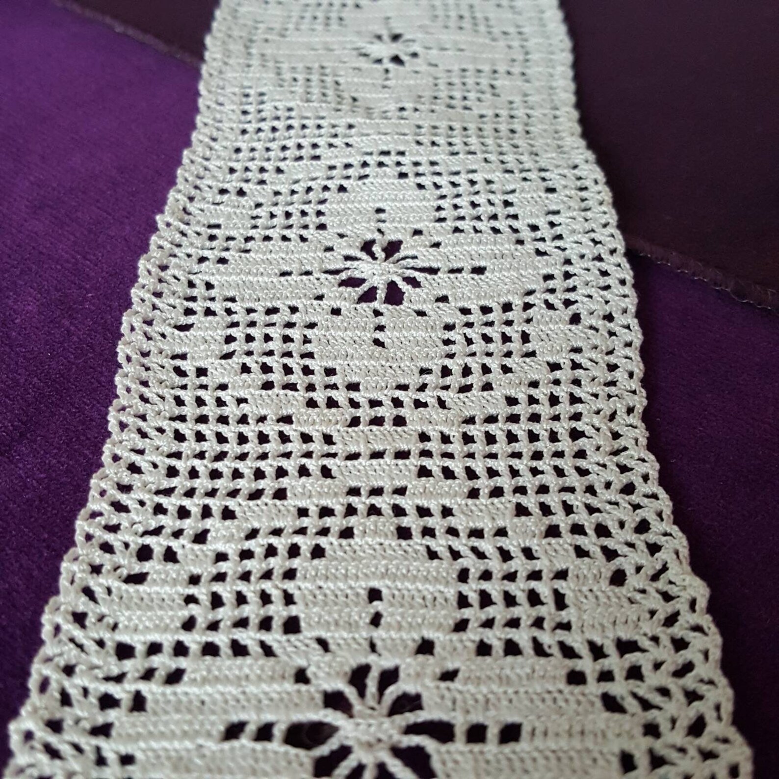 Swedish Extra Wide Crochet Lace. Made of Cotton. From the 1960’s ...