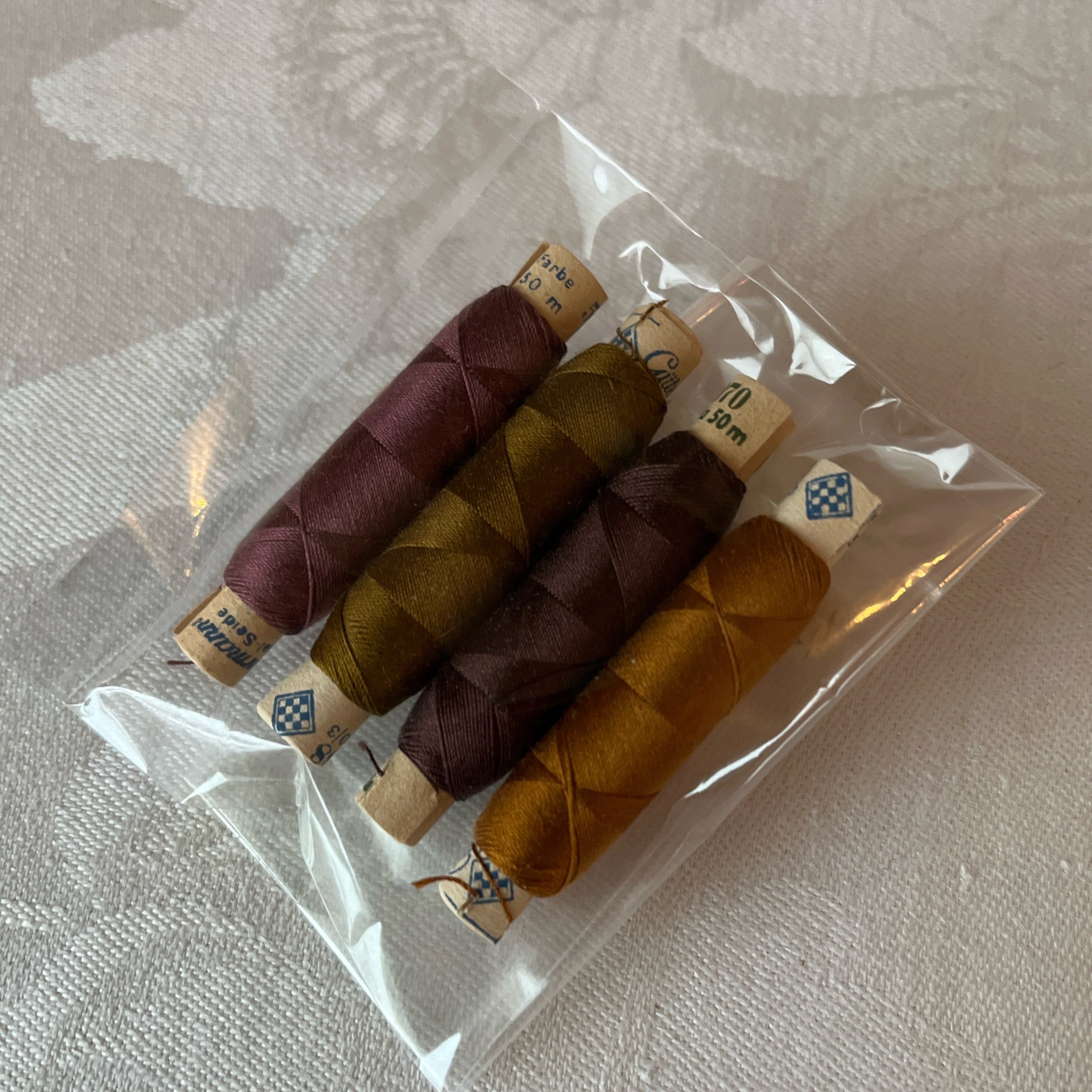 4 Piece Set of 100% Silk Thread. Never Opened Threads From - Etsy