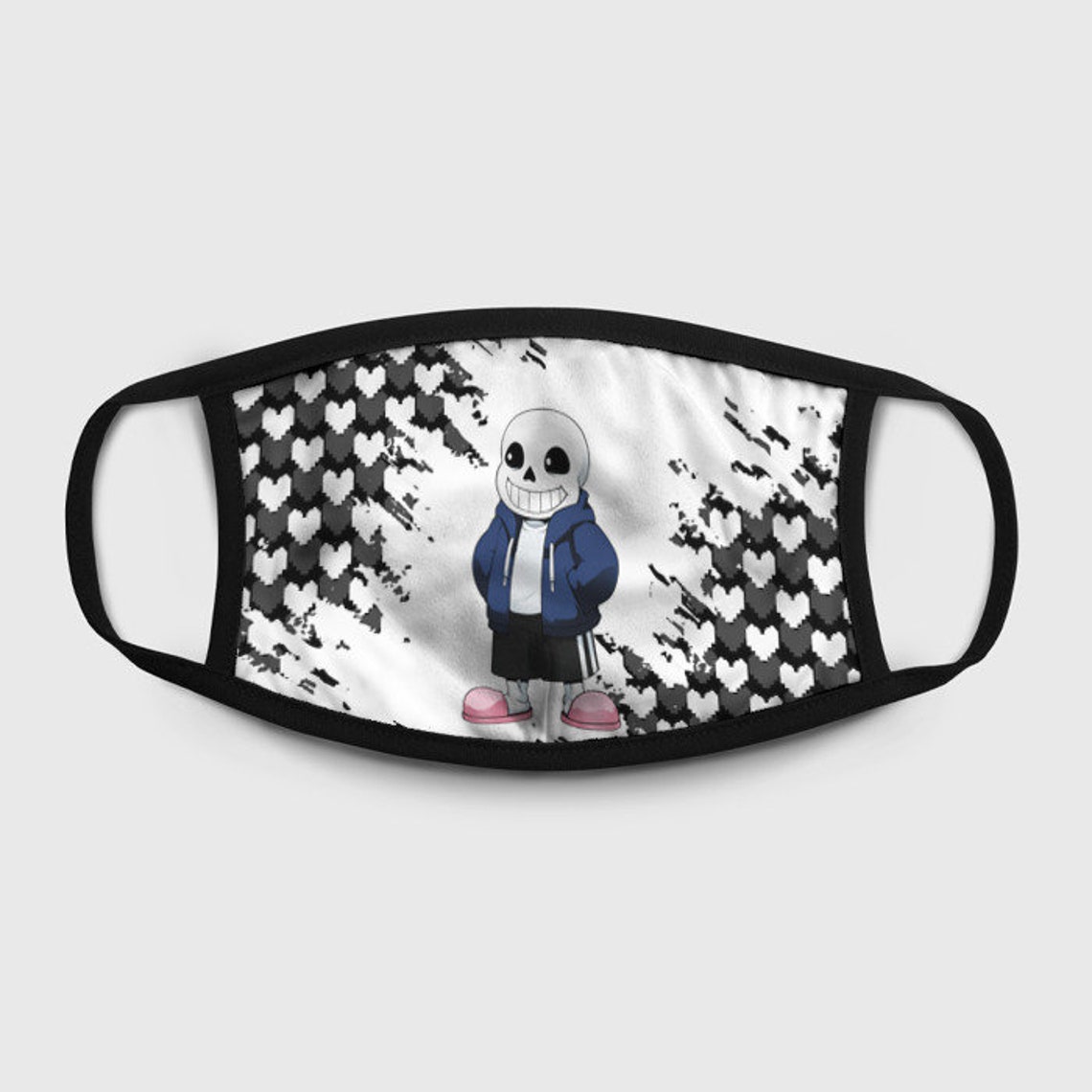 Undertale Sans Face Mask Video Game Mask Reusable Washable | Etsy