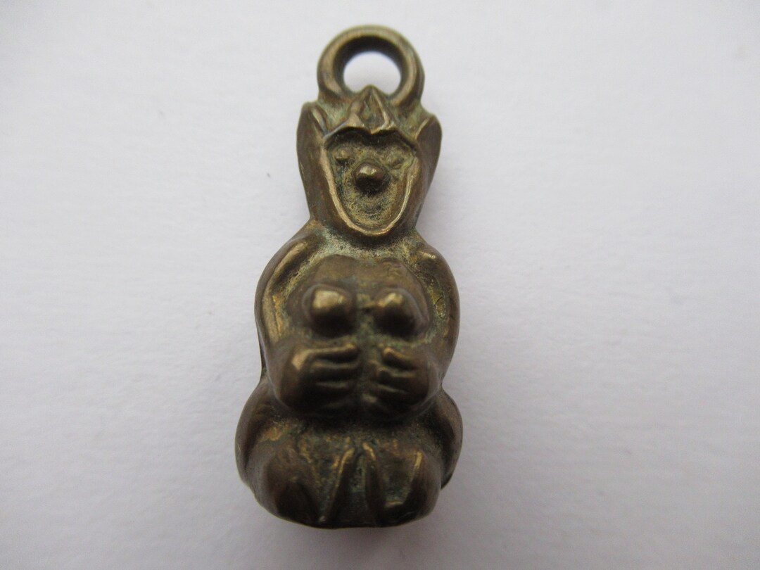 Antique Cheeky Lucky Pixie Brass Pipe Tamper Charm - Etsy
