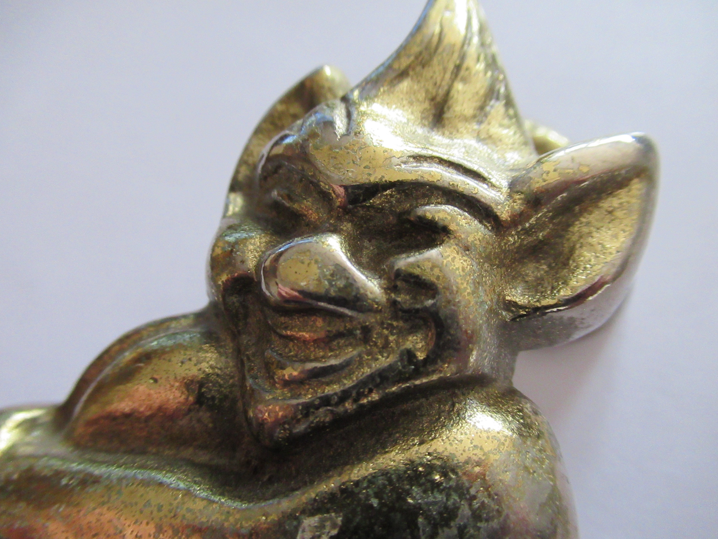 Vintage Brass Lucky Pixie Elf Imp Folklore Door Knocker - Etsy UK