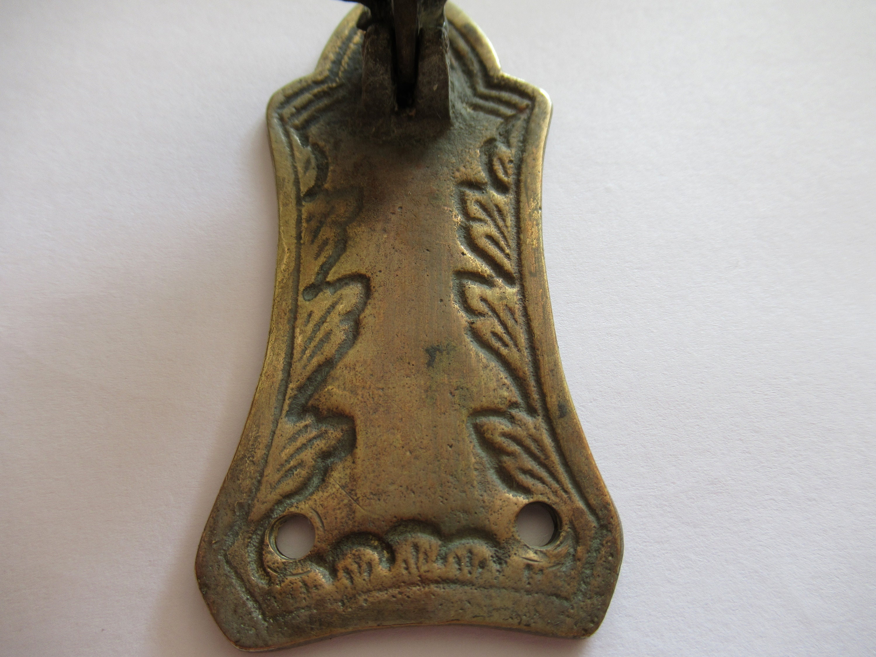 Vintage Brass Tony Weller Charles Dicken's Character Door - Etsy