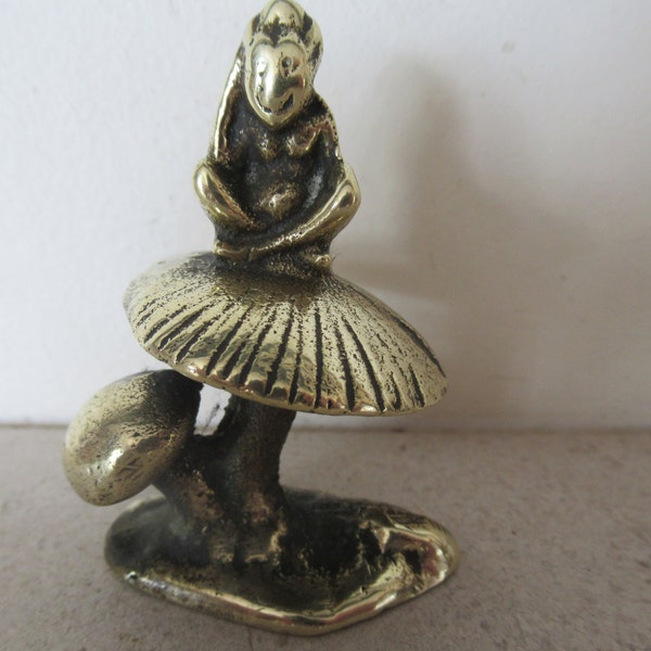 Pixie On A Toadstool Etsy