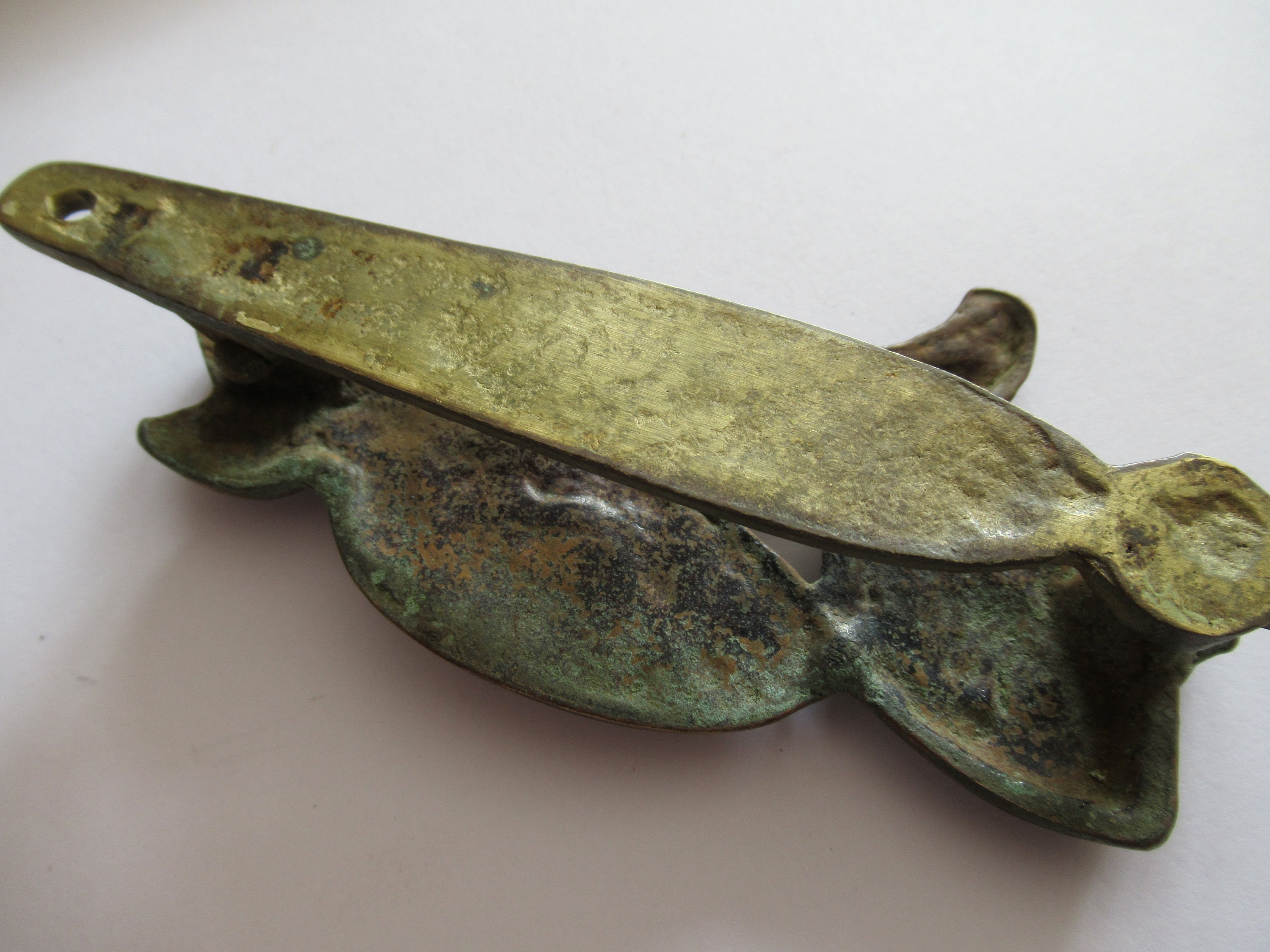 Vintage Brass Lucky Pixie Elf Imp Folklore Door Knocker - Etsy