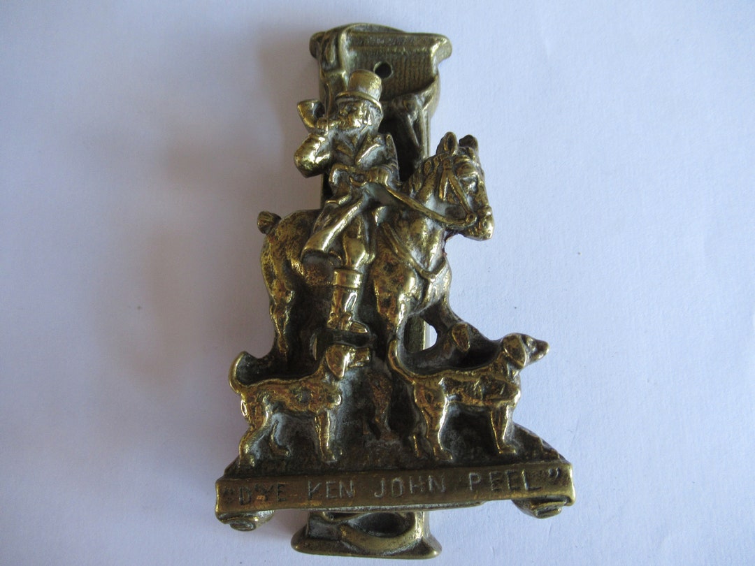 Vintage John Peel Door Knocker D'YE Ken John Peel - Etsy