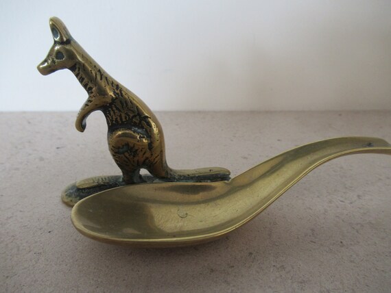 Vintage Brass Kangaroo Pipe Stand Rest | Etsy