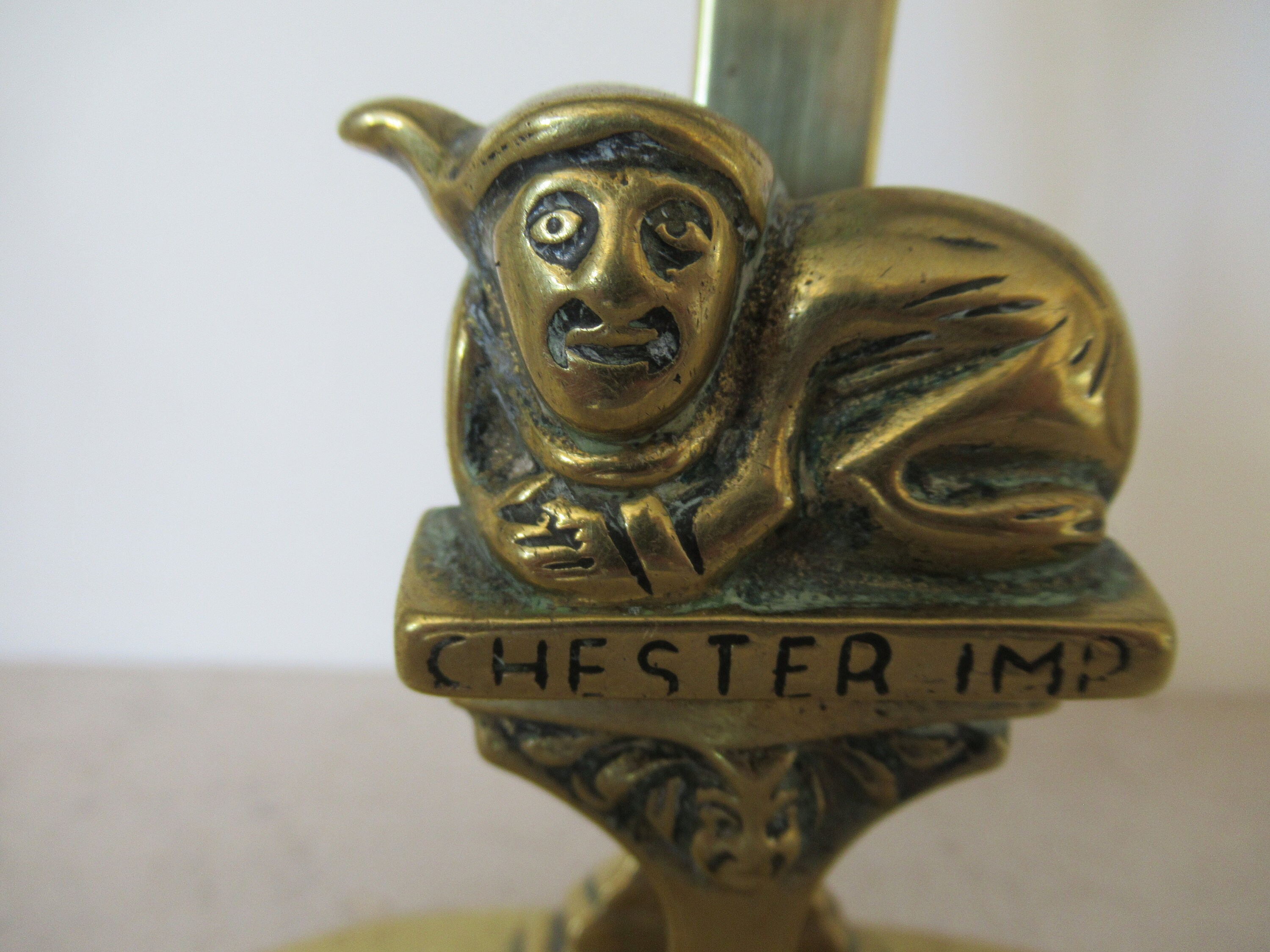 Vintage Brass Chester Imp Letter Rack Holder Rd Number - Etsy