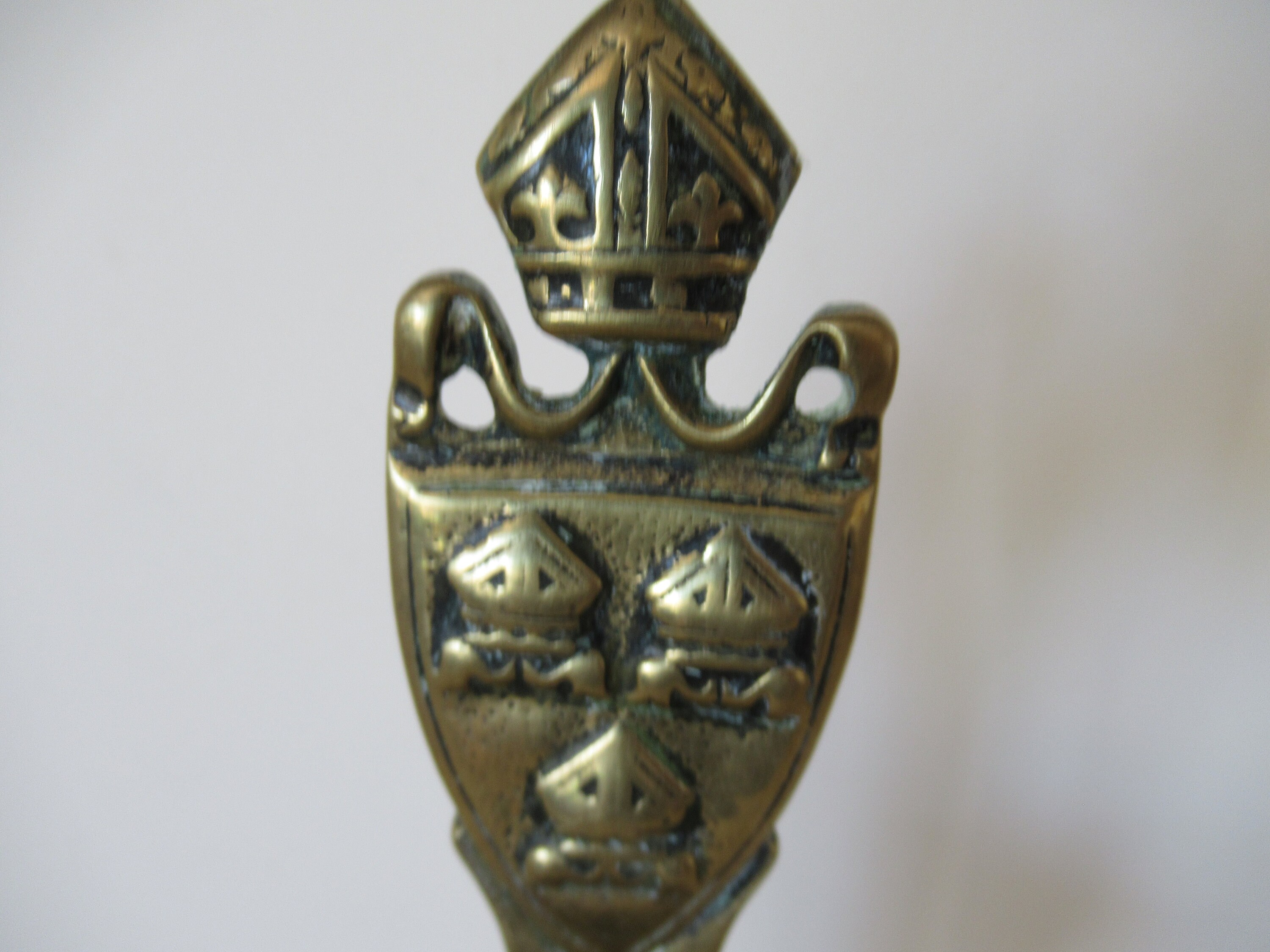 Vintage Brass Chester Imp Letter Rack Holder Rd Number - Etsy