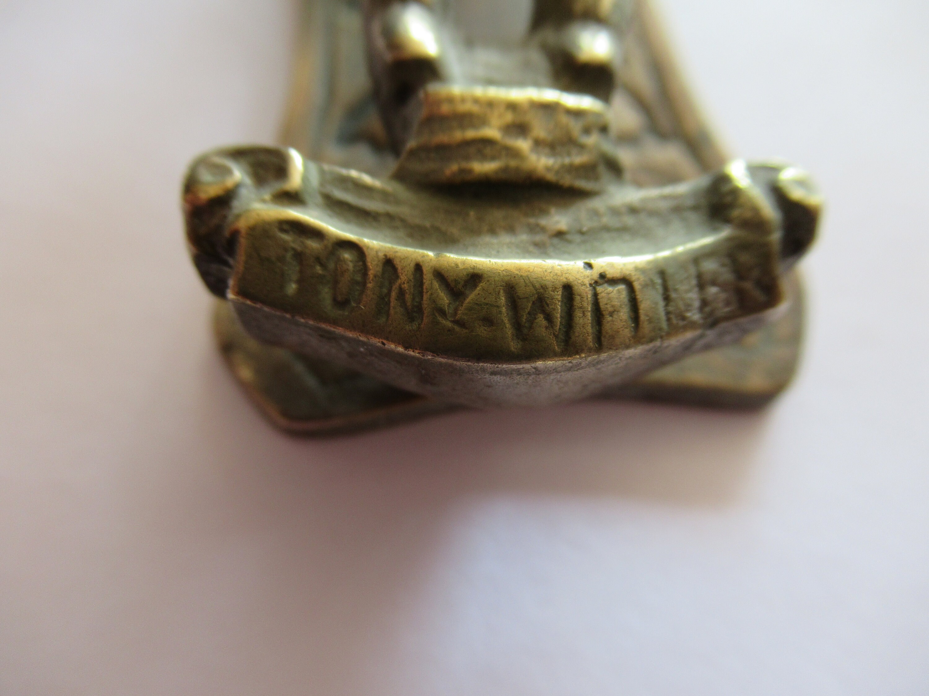 Vintage Brass Tony Weller Charles Dicken's Character Door - Etsy