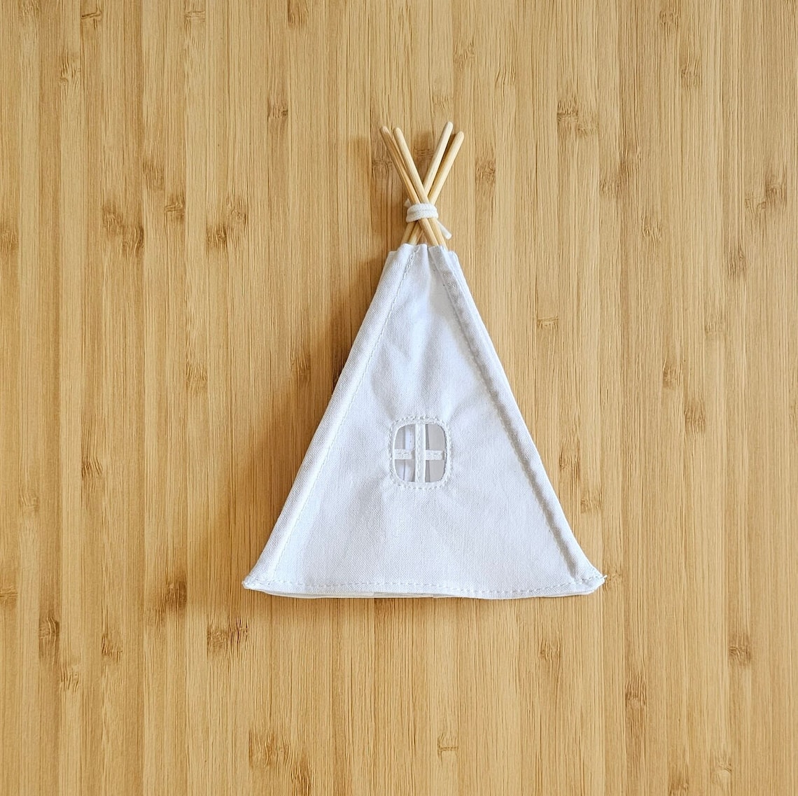 1/12 Scale Mini Tee-pee Tent With Window, Dollhouse Teepee - Etsy
