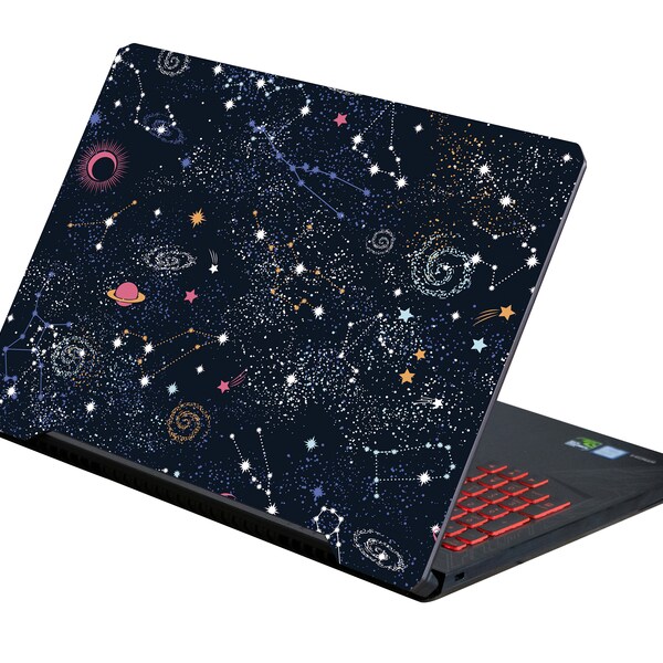 Laptop Skin Galaxy - Etsy