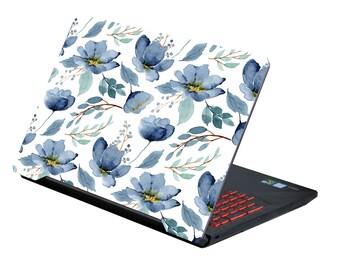 Flowers Laptop Skin - Etsy