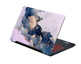Marble Laptop Skin Notebook Vinyl Decal Dell Hp Lenovo Asus Chromebook ...