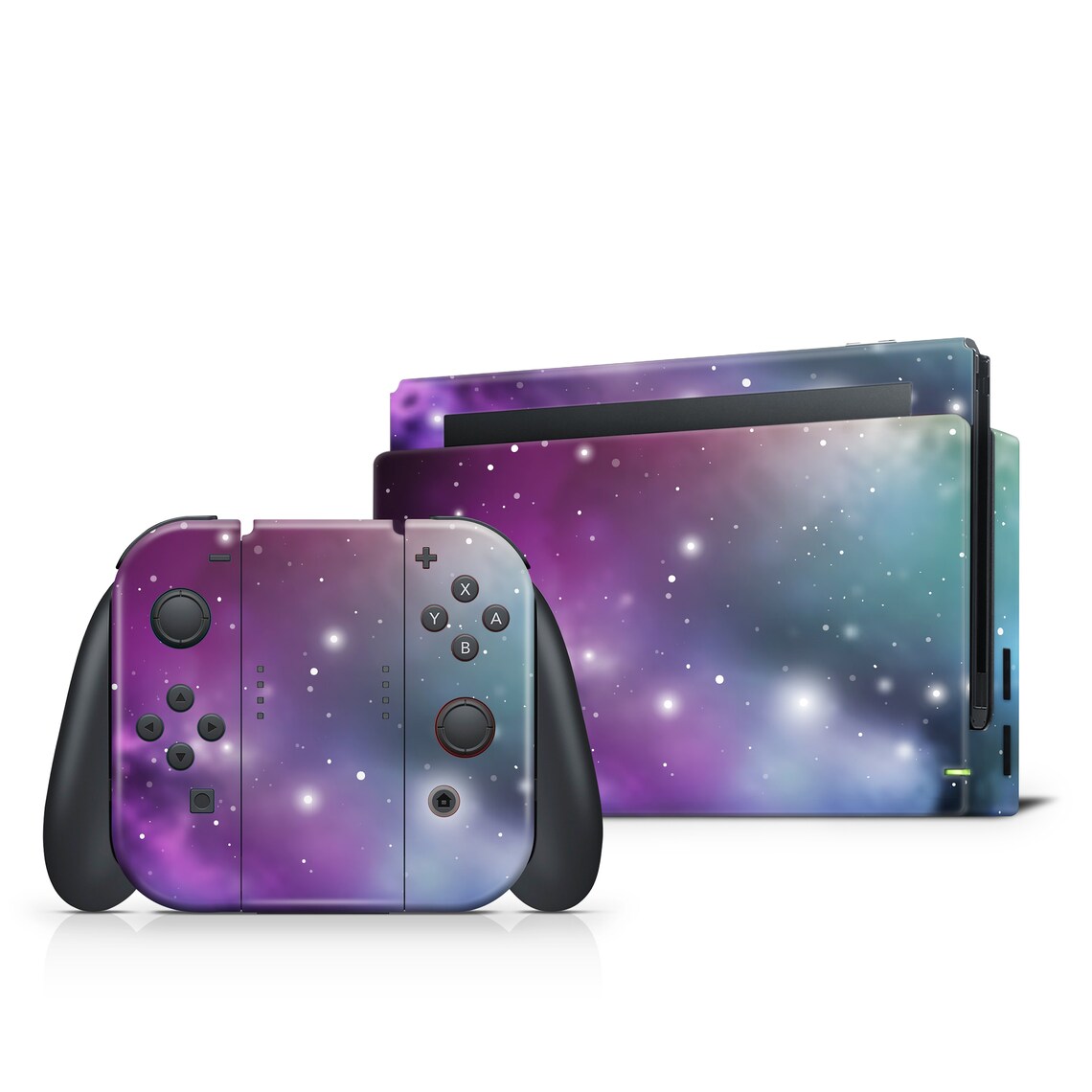 Purple Nebula Nintendo Switch Vinyl Violet Space Skin Haze - Etsy
