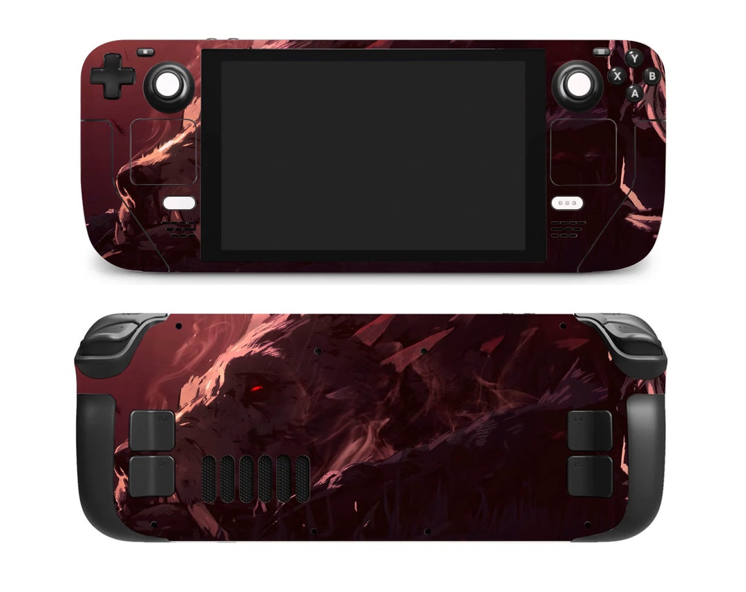 Dragon Steam Deck Skin Red Gamers Steam Deck Cover Tusk Steam Deck ...