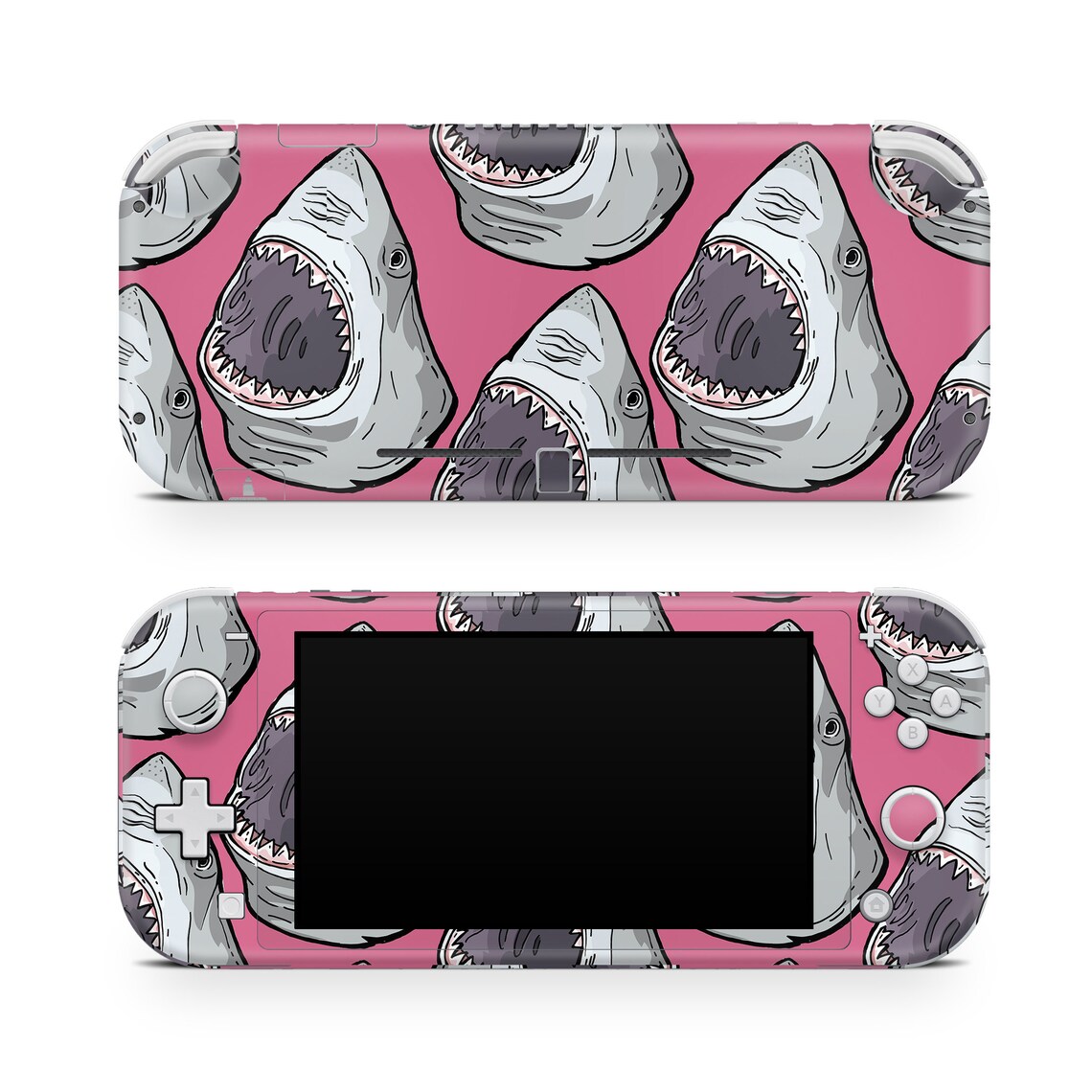 Sharks Pattern Skin Nintendo Switch Lite 2019 Scary Shark - Etsy