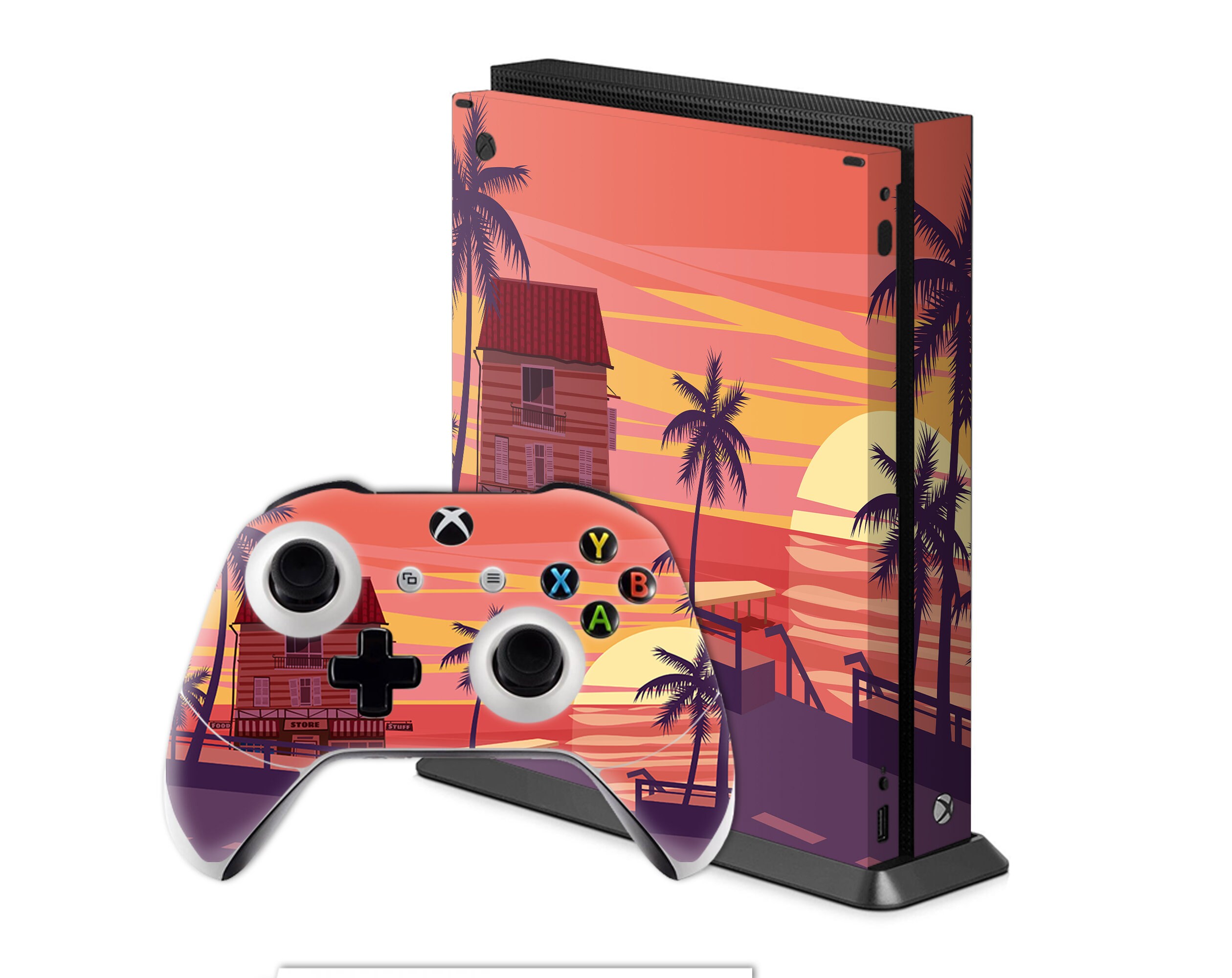 Sea Sunset Skin XBox Series S Hot Summer Day Decal XBox One X | Etsy