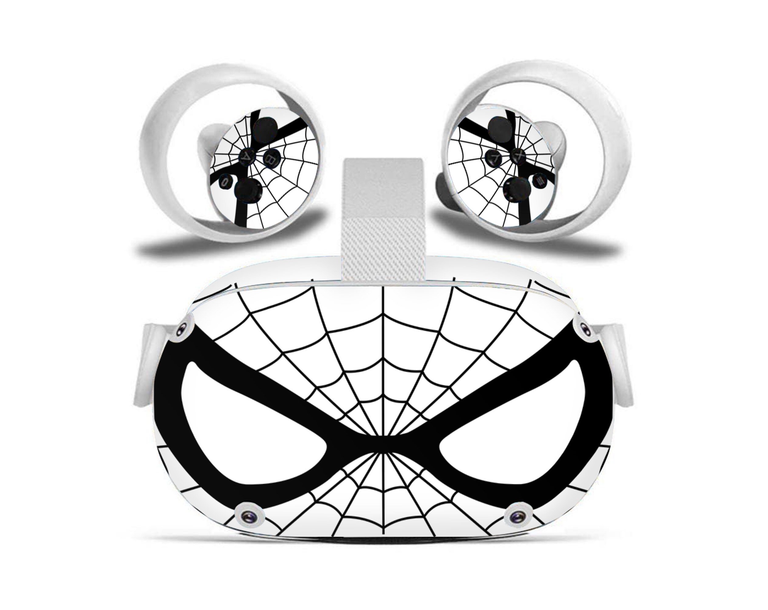 Hero Man Oculus Quest 2 Black Vinyl Decal Wrap Stickers for - Etsy