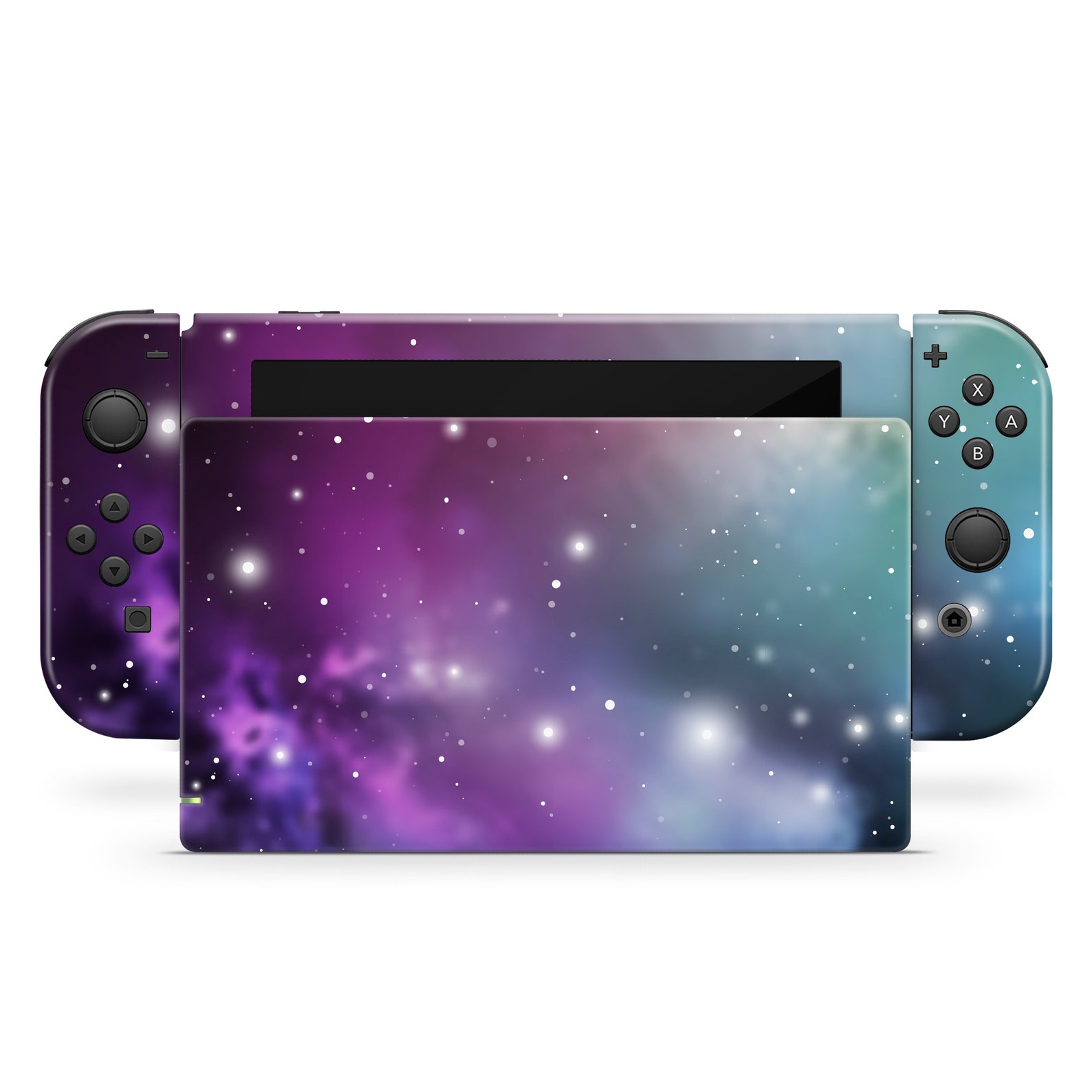 Purple Nebula Nintendo Switch Vinyl Violet Space Skin Haze - Etsy