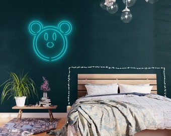 Teddy Bear Neon Sign - Etsy
