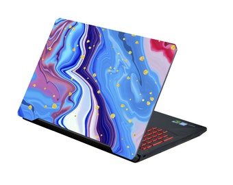 Blue Marble Laptop Sticker Shell Notebook Vinyl Decal Dell Hp Lenovo ...