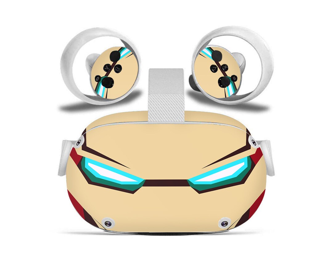 Strong Man Look Oculus Quest 2 Black Vinyl Decal Wrap Stickers for ...