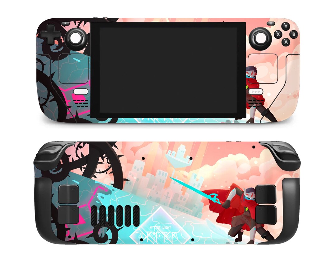 Cartoon Warrior Steam Deck Skin Art Gamers Steam Deck Cover Steam Deck ...