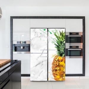 Pineapple Stickers Marble Fridge Decal Granite Kitchen Decor - Etsy