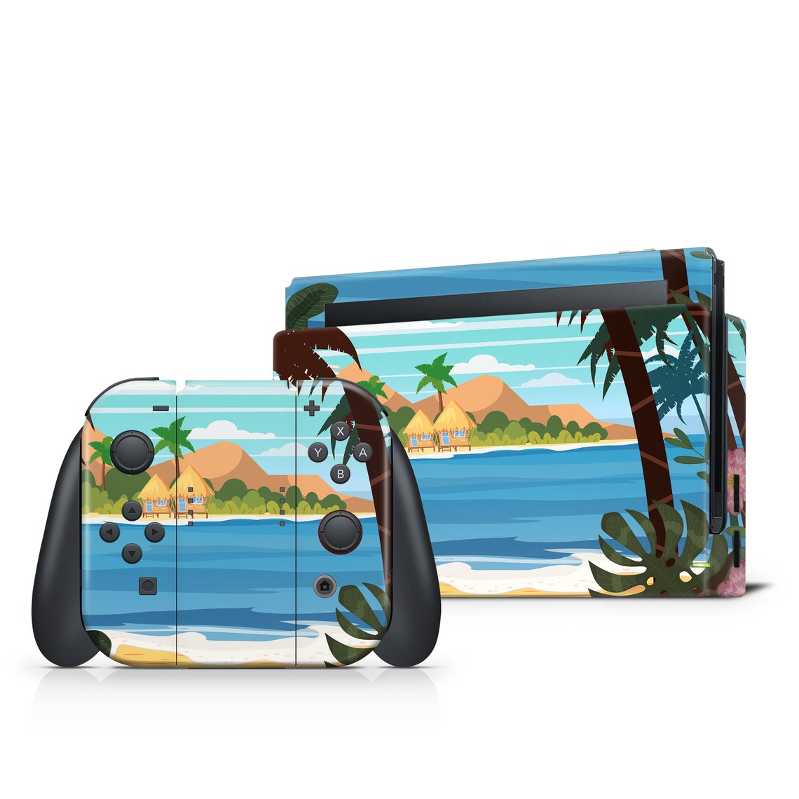 Hawaii Paradise Skin Nintendo Switch Cote D'azur Skins - Etsy