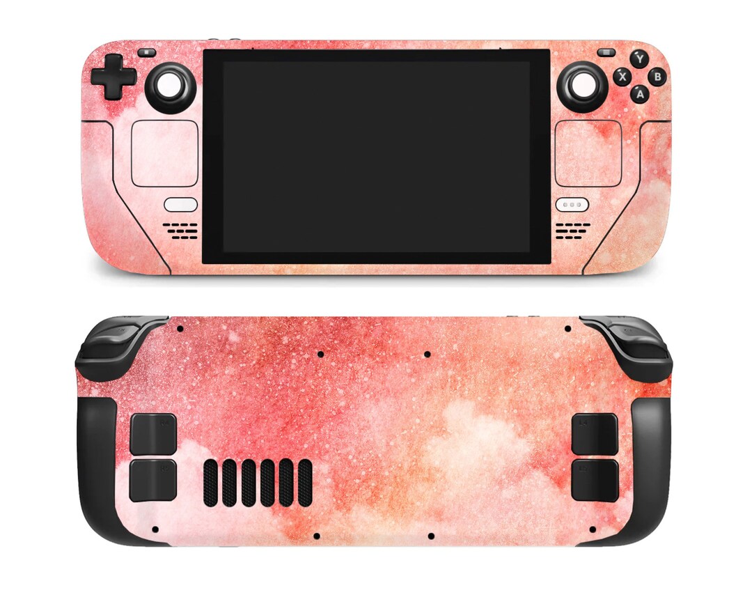 Orange Haze Steam Deck Skin Pastel Art Gamers Steam Deck Cover Steam ...
