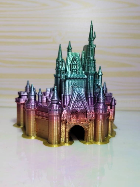 Rainbow Cinderella Castle - Etsy