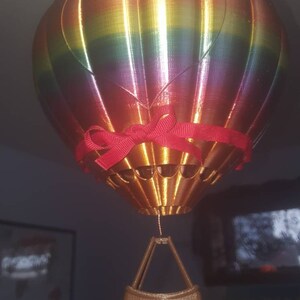 Hanging hot air balloon | Etsy