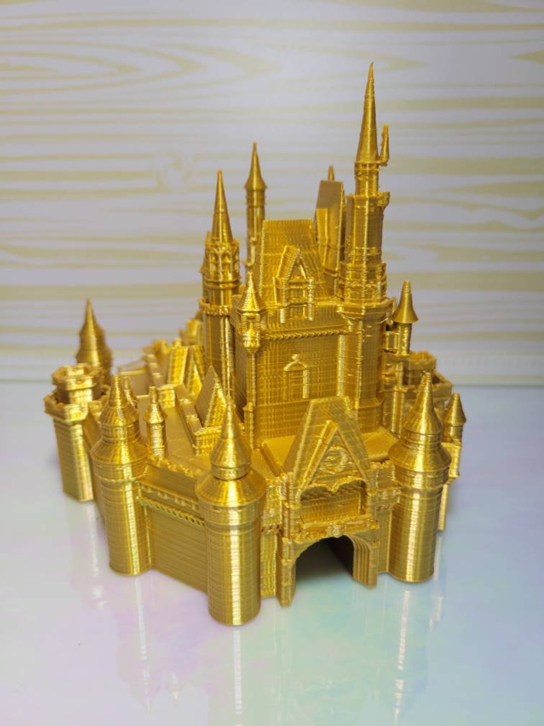 Golden Cinderella Castle! - Etsy