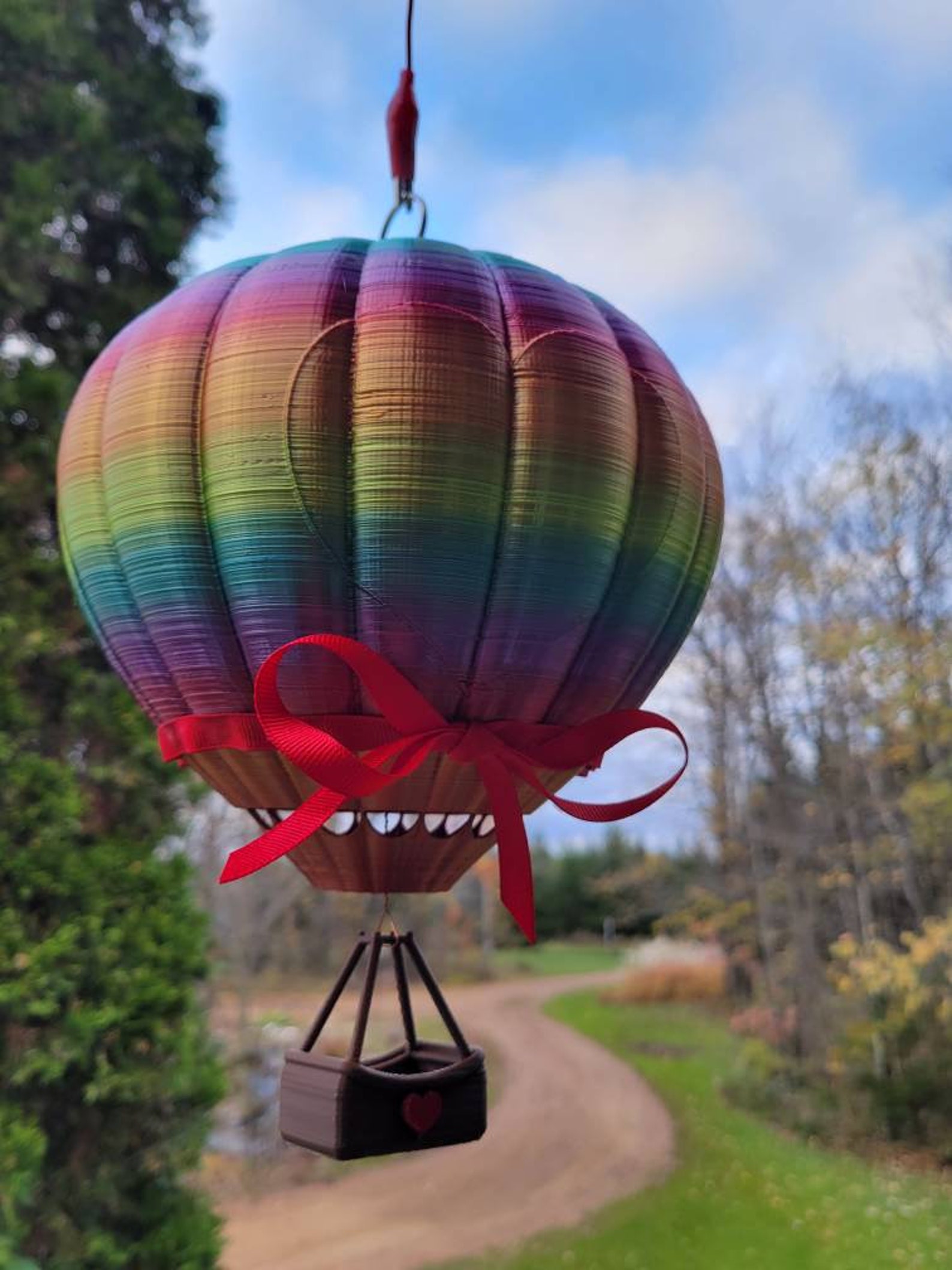 Hanging Hot Air Balloon - Etsy