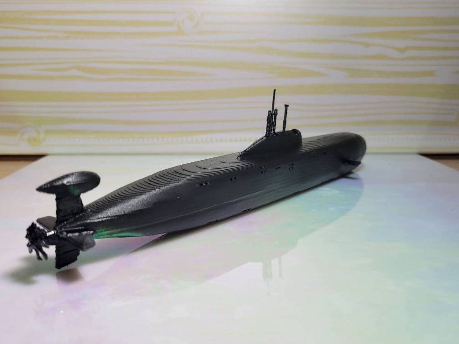 Russian Akula class attack submarine from the Red October | Etsy